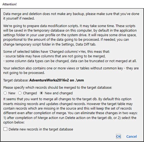 Mssqlmerge Docs All Dialogs