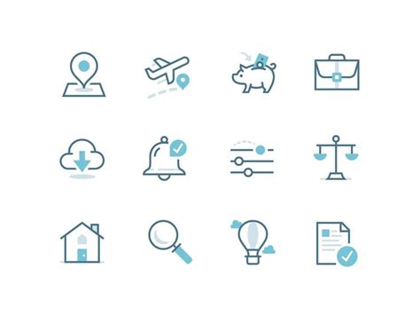 ServiceNow Icon System By Zach Roszczewski On Dribbble Business Icon Icon Design Inspiration