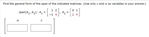 solved 1 2 1 0 solve the equation for x given that a and