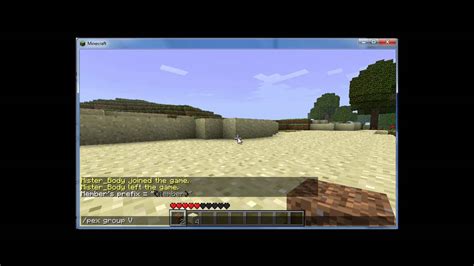 Minecraft Server Plugin Tutorial PermissionsEx V Prefix Chat YouTube