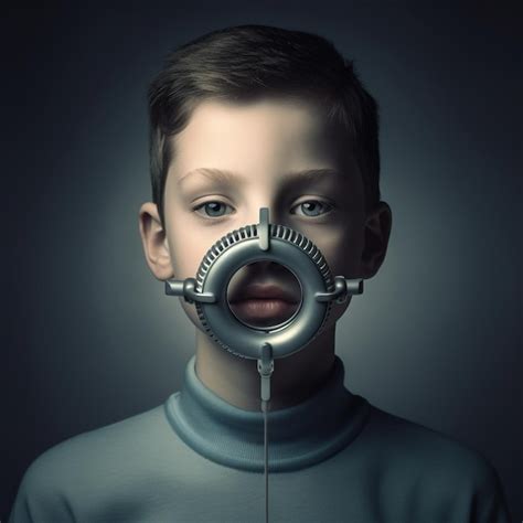 Premium Photo Human Modification Digital Artwork Portrait