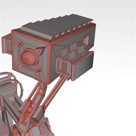 Robot Rigged D Model Fbx Unknown Free D