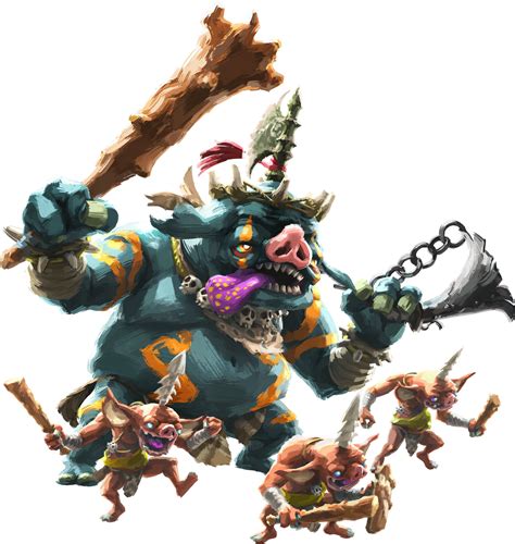 Blue Boss Bokoblin Zelda Wiki
