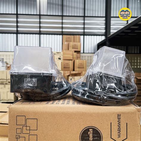 Nano บล็อกยาง ฝากันน้ำสำเร็จรูป พร้อมสายไฟ ปลั๊กหัวหล่อ ปลั๊กพ่วง บ็อกยาง มอก กันน้ำ