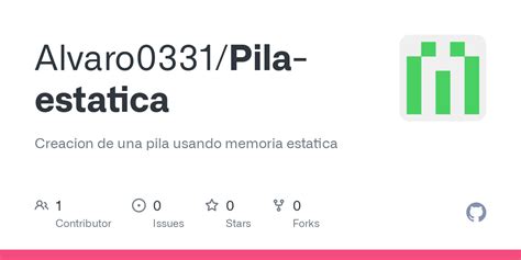 Github Alvaro0331 Pila Estatica Creacion De Una Pila Usando Memoria Estatica