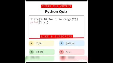 Python Quizzes 👍 Python Pythoncode Pythonprogramming Quiz Blockchain Mcq Datascience
