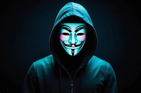 Premium Photo Dark Web Hooded Hacker Cyber War Concept