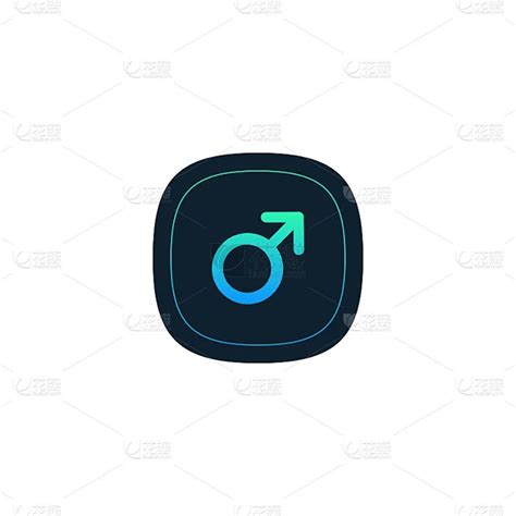 性男性偶像箭头指向上股票矢量插图孤立的白色背景素材 花瓣网