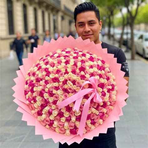 Ramo Buchón 600 Rosas Ramos Buchones En Cdmx