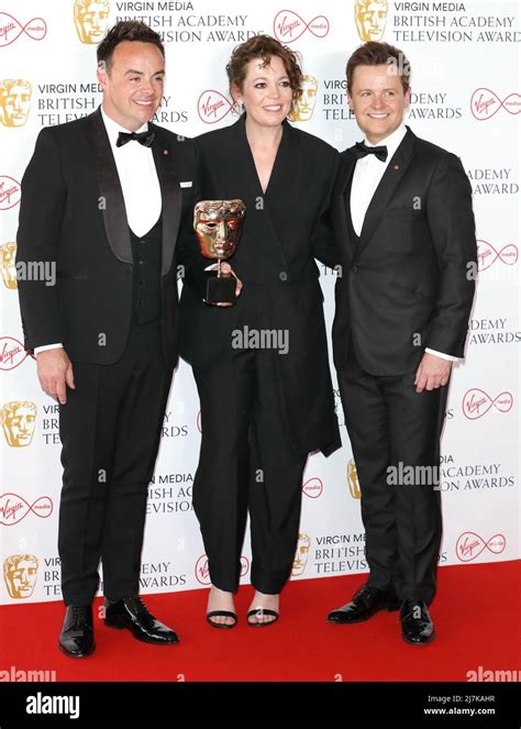 Olivia Colman Anthony Mcpartlin And Declan Donnelly Attend Bafta Tv