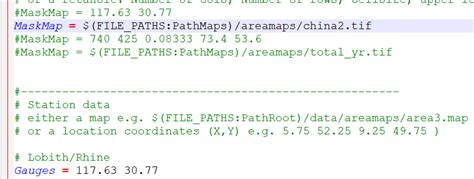 Question About The Maskmap · Iiasa Cwatm · Discussion 58 · Github