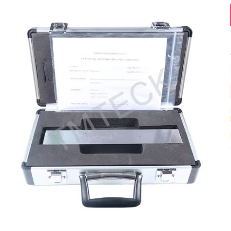 mini phased array calibration standard pacs 1018 steel ultrasonic test