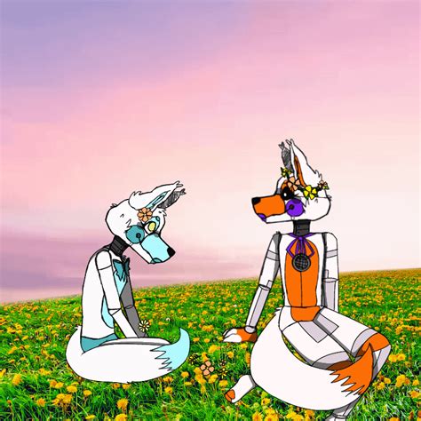 Art For A Friend Of Lolbit And Her Oc R Fivenightsatfreddys