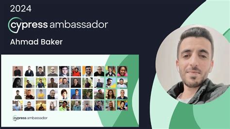 Ahmad Baker On Linkedin Cypressio Cypressambassador