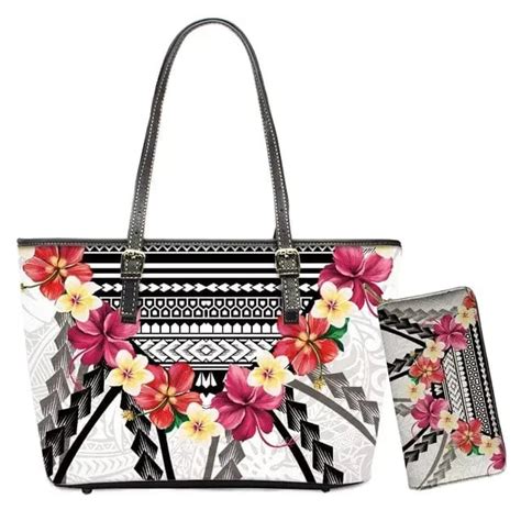 Tattoo Tribal Floral Leather Purse Sn Wigs And More