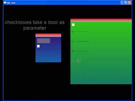 C Opengl GUI YouTube