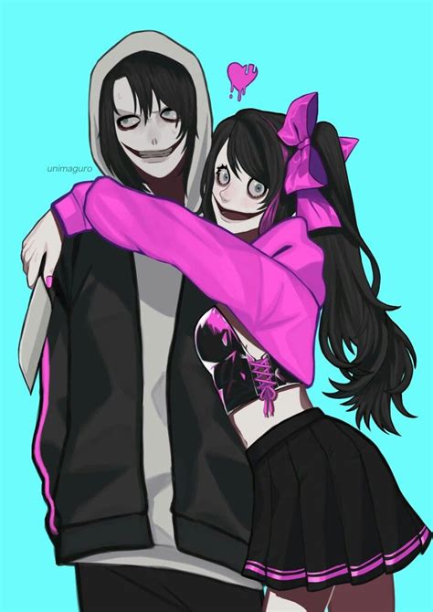 Jeff X Nina Jeff The Killer Creepypasta Girls Creepypasta Cute