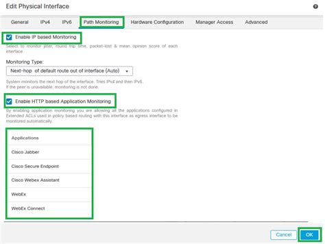 Configuración De Pbr Con Path Monitor En Fmc Cisco