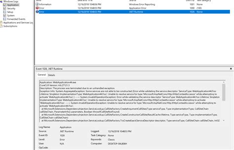Ancm In Process Managed Exceptions Before Full Initialization Are Too Hard To Look At · Issue