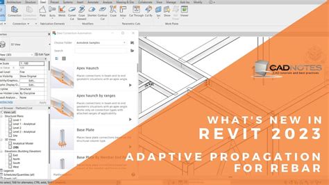 What S New In Revit 2023 Adaptive Propagation For Rebar YouTube