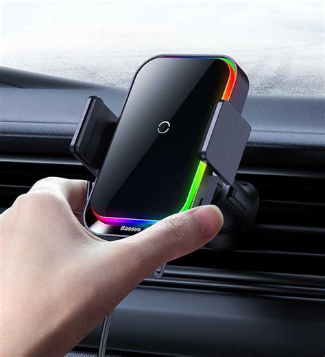 베이스어스 Baseus 차량용 Rgb 무선충전 거치대 약 43920원 한국무료배송 다이렉트 웨이