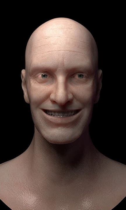 Realistic Facial Animation Vray Morph Targets Youtube