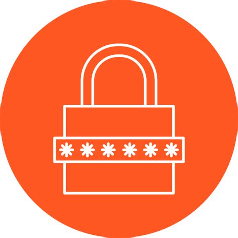 Passcode Generic Circular Icon