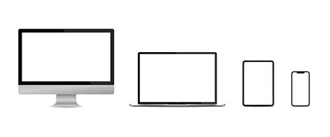 a vector eps 10 illustration of a smartphone with a blank white screen held by a hand vector