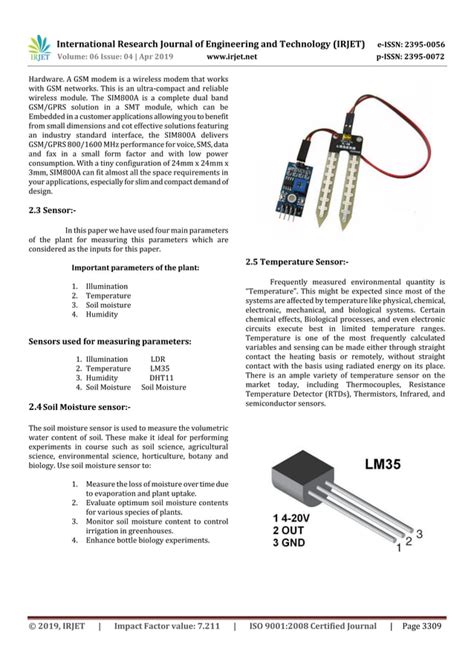 Irjet Iot Based Greenhouse Monitoring Using Pic16f877a Pdf