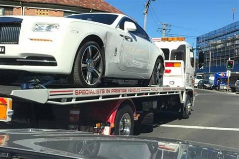 Rolls Royce Owner Crashes Into Cage Meant To Protect His Car
