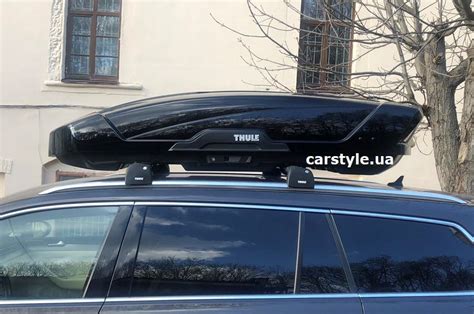 Багажник Thule WingBar Edge 959 и бокс Thule Motion XT L Black на VW ...