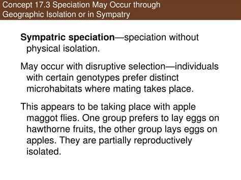 PPT Speciation PowerPoint Presentation Free Download ID