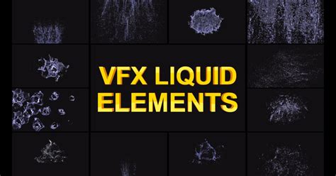Vfx Liquid Elements Vfx Unity Asset Store