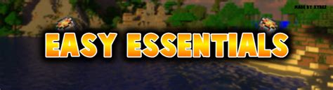 Overview Easy Essentials Bukkit Plugins Projects Bukkit