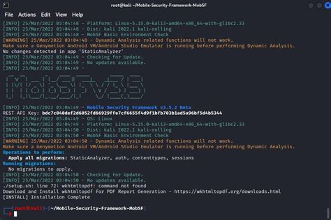 [tutorial] How To Install Mobsf On Kali Linux 2022 1 Tech Hyme