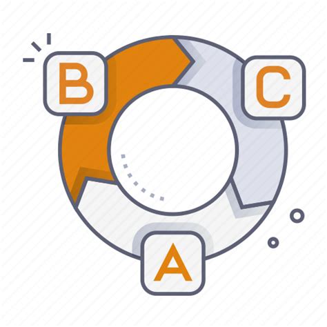 Circular Cycle Process Step Infographic Analytics Analysis Icon