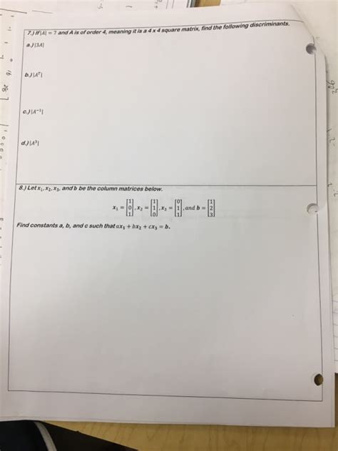 solved find a sequence of elementary matrices whose