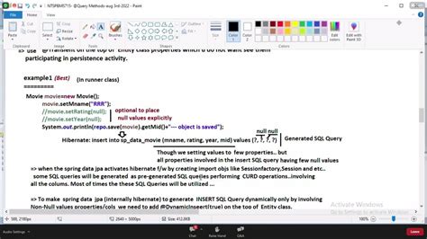 Query Method Spring Data Jpa Session 02 By Nataraj Sir Youtube