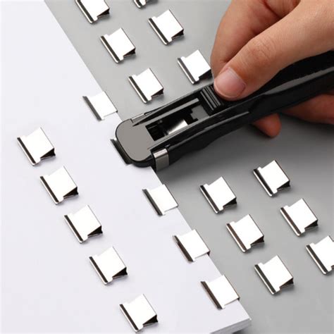 두루트레이딩 자국 안 남는 클립형 스테이플러 집게 서류 문서정리 위시버킷