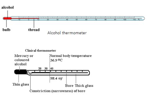 Draw A Well Labelled Diagram Of A Laboratory Thermometer Images And