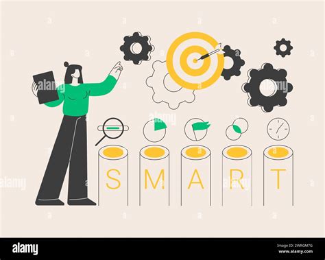 Smart Objectives Abstract Concept Vector Illustration Stock Vector Image And Art Alamy