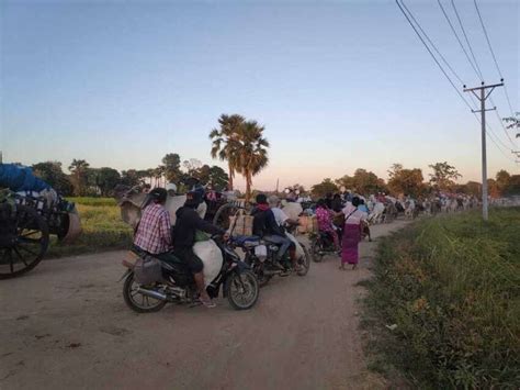 တောင်သာ၊ ရုံးစည်ကြီးရွာတွင် စစ်တပ်က ၄ ရက်ကြာ တပ်စွဲပြီး အနီးအနားရွာများကို ဆက်တိုက် စီးနင်းနေ