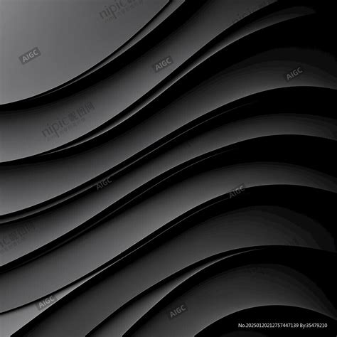Ai创作图高级灰线条波浪纹理 黑白渐变材质 灰色弯曲背景 高端灰色线条质感 黑色流线背景 银色质感线条 白色浪线条 黑白纹理曲线动感线条 波浪立体纹理 立体线条素材 黑白抽象线条背景 高级灰