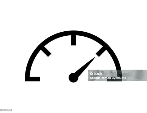 속도계 아이콘 벡터 격리 된 디자인 요소입니다 속도 표시기 기호입니다 인터넷 속도 자동차 속도계 아이콘입니다 빠른 속도 기호 로고입니다 아이콘에 대한 스톡 벡터 아트 및