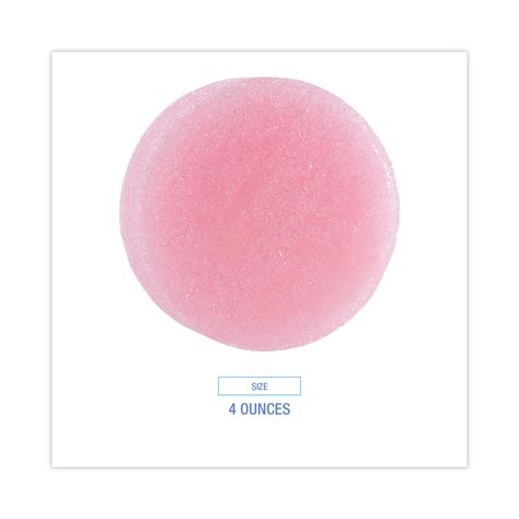 Para Urinal Deodorizer Block Cherry Scent Red 4 Oz 12box Sani