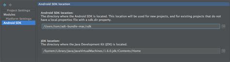 Problems With Android Studio Please Specify Android Sdk Stack Overflow