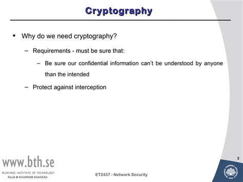 Lecture3a Symmetric Encryption Ppt