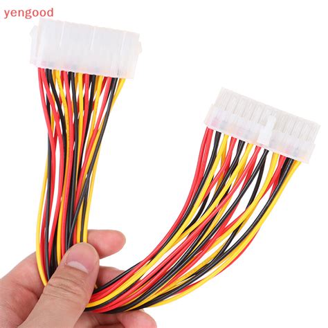 Ygd สายเคเบิ้ลต่อขยายพาวเวอร์ซัพพลาย Atx 24 Pin Male To 24pin Female ขนาด 30 ซม Shopee Thailand