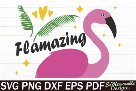 Flamingo Svg Cut File Graphic By Somemorabledesigns · Creative Fabrica