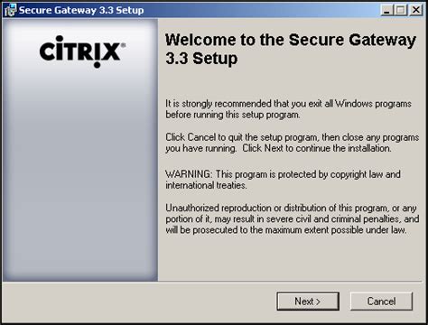 Install And Configure Citrix Secure Gateway Virtually Impossible